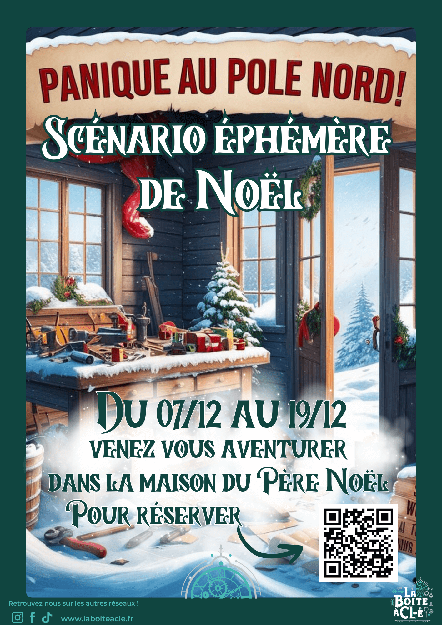 Panique au Pôle Nord ! | La boîte à CL-é